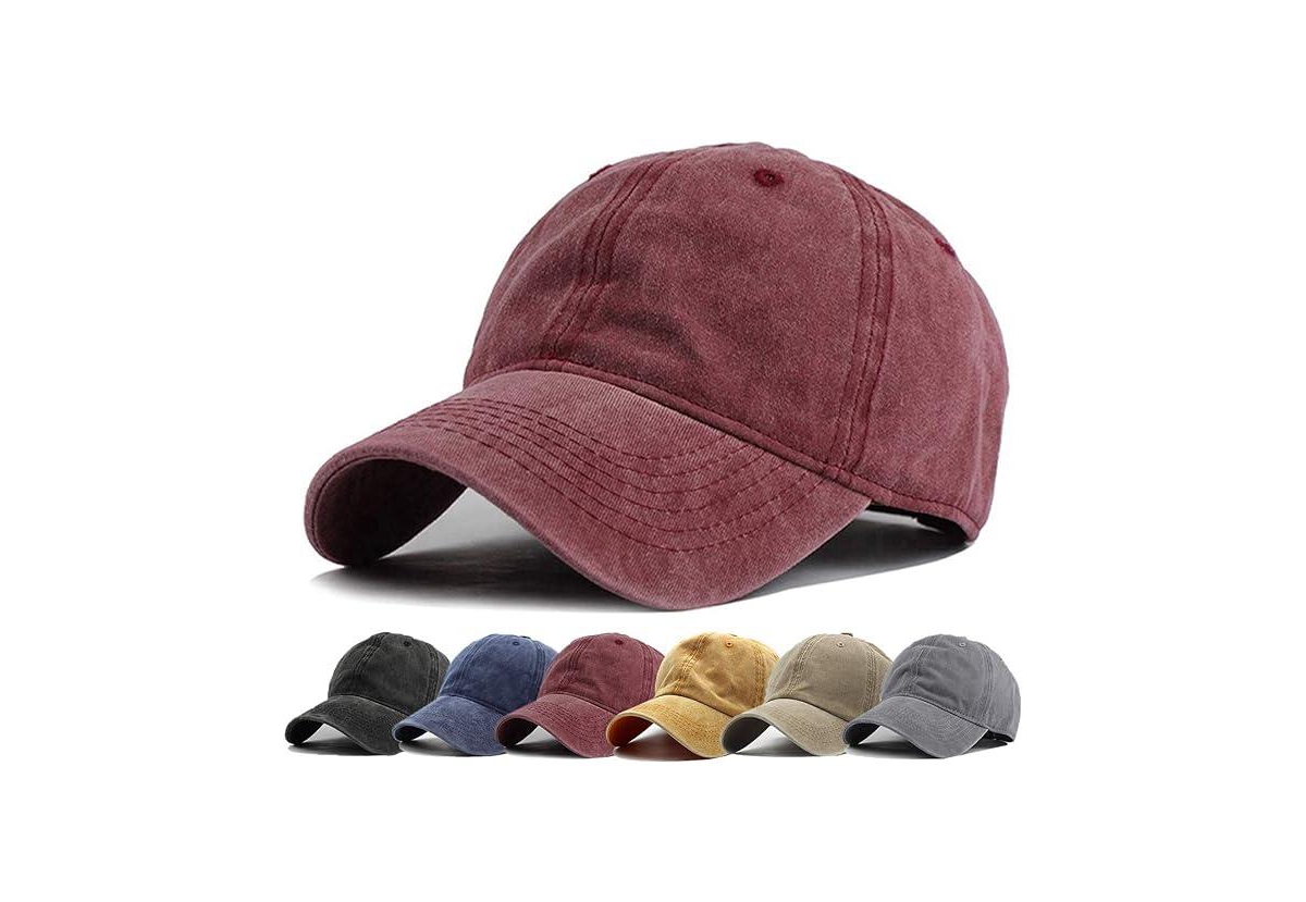 Click here for Furlihong Washed Distressed Twill Cotton Baseball... prices