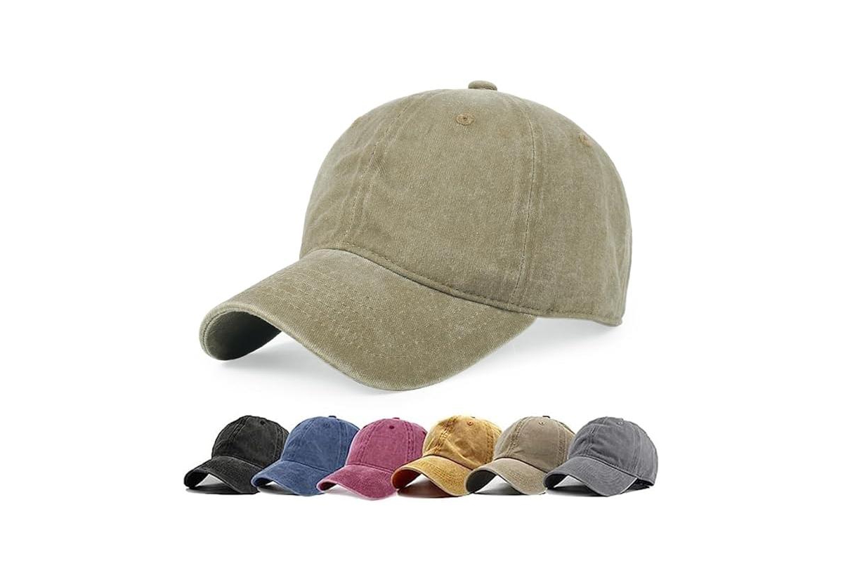 Click here for Furlihong Washed Distressed Twill Cotton Baseball... prices
