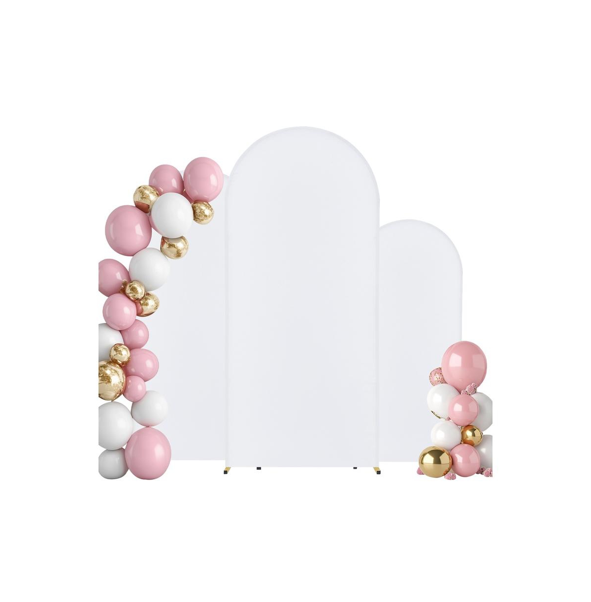 Click here for Sugift 3 Piece Wedding Arch Backdrop Stand Metal w... prices