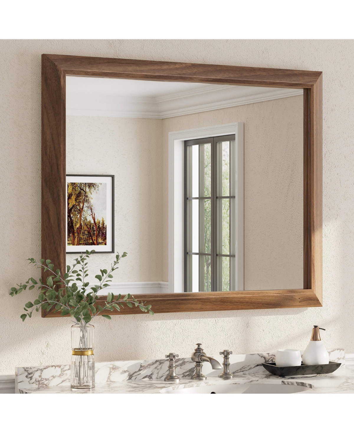 Click here for Apmir 32 x 40 Inch Thick Metal Framed Wall Mirrors... prices