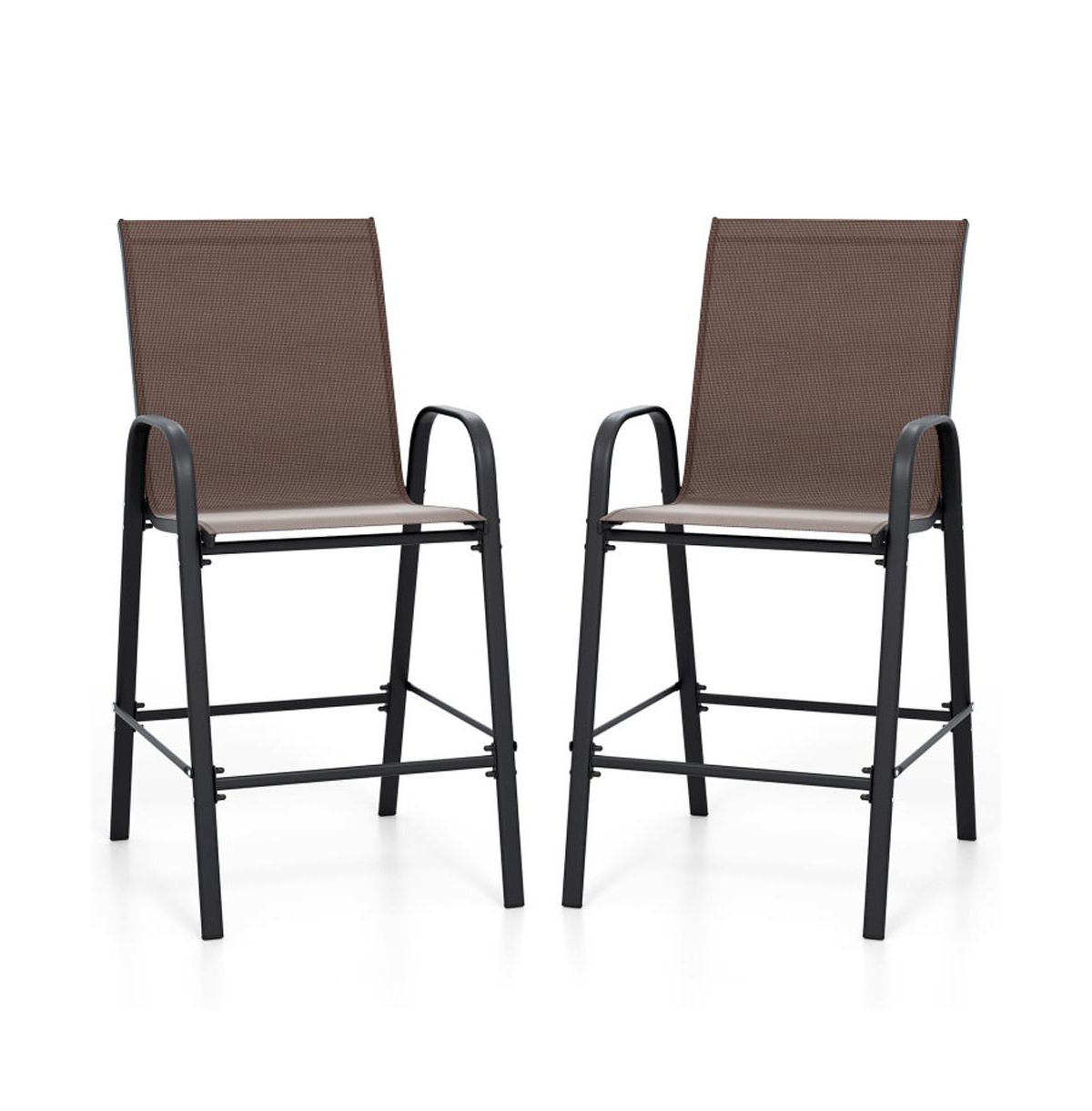 Click here for Boyel Living Outdoor Bar Stools Set of 2 29 Inch F... prices