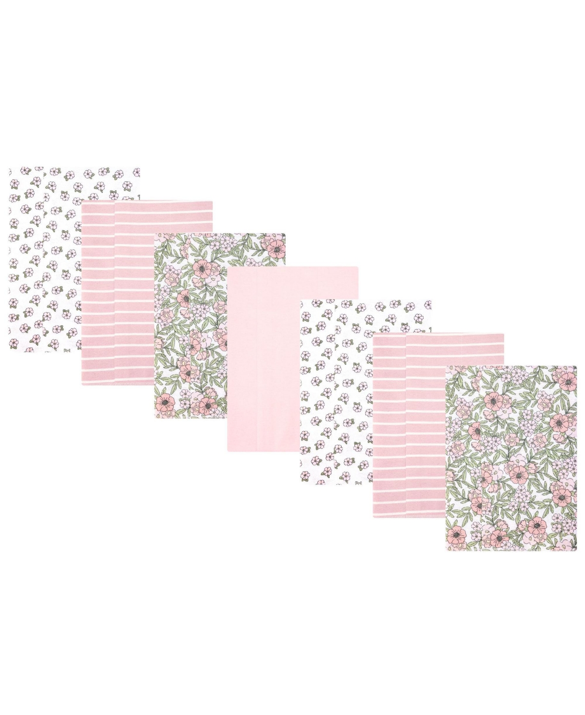 Click here for Hudson Baby Girl Cotton Poly Flannel Burp Cloths 7... prices