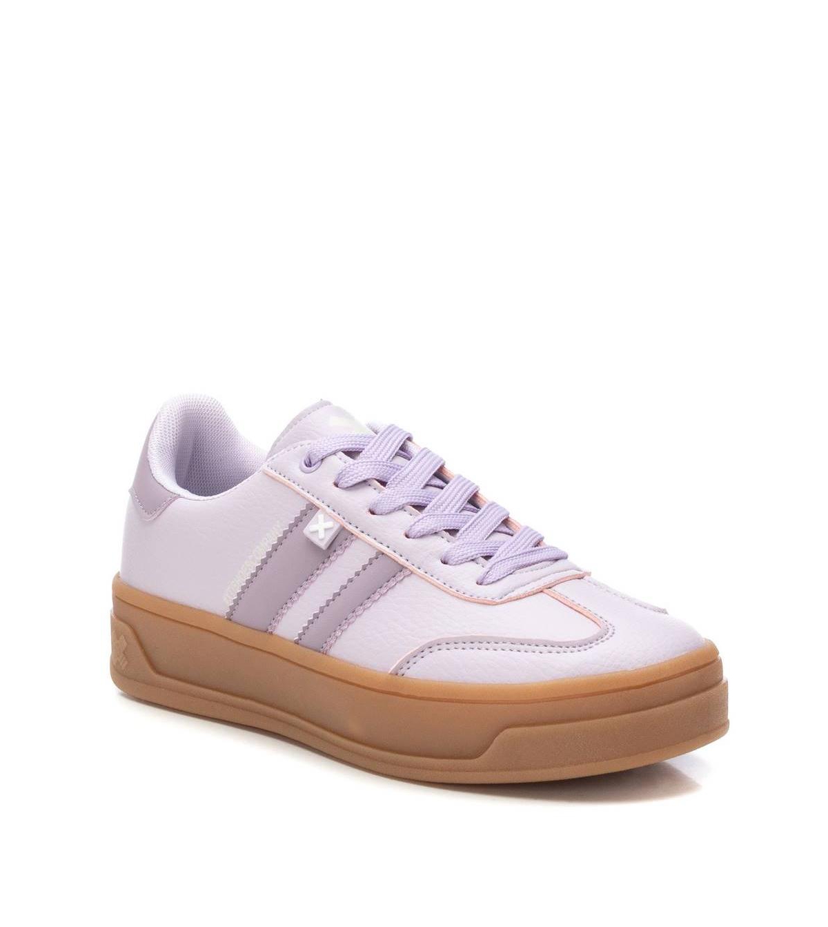 Click here for Xti Womens Urban Casual Sneakers - Lilac prices