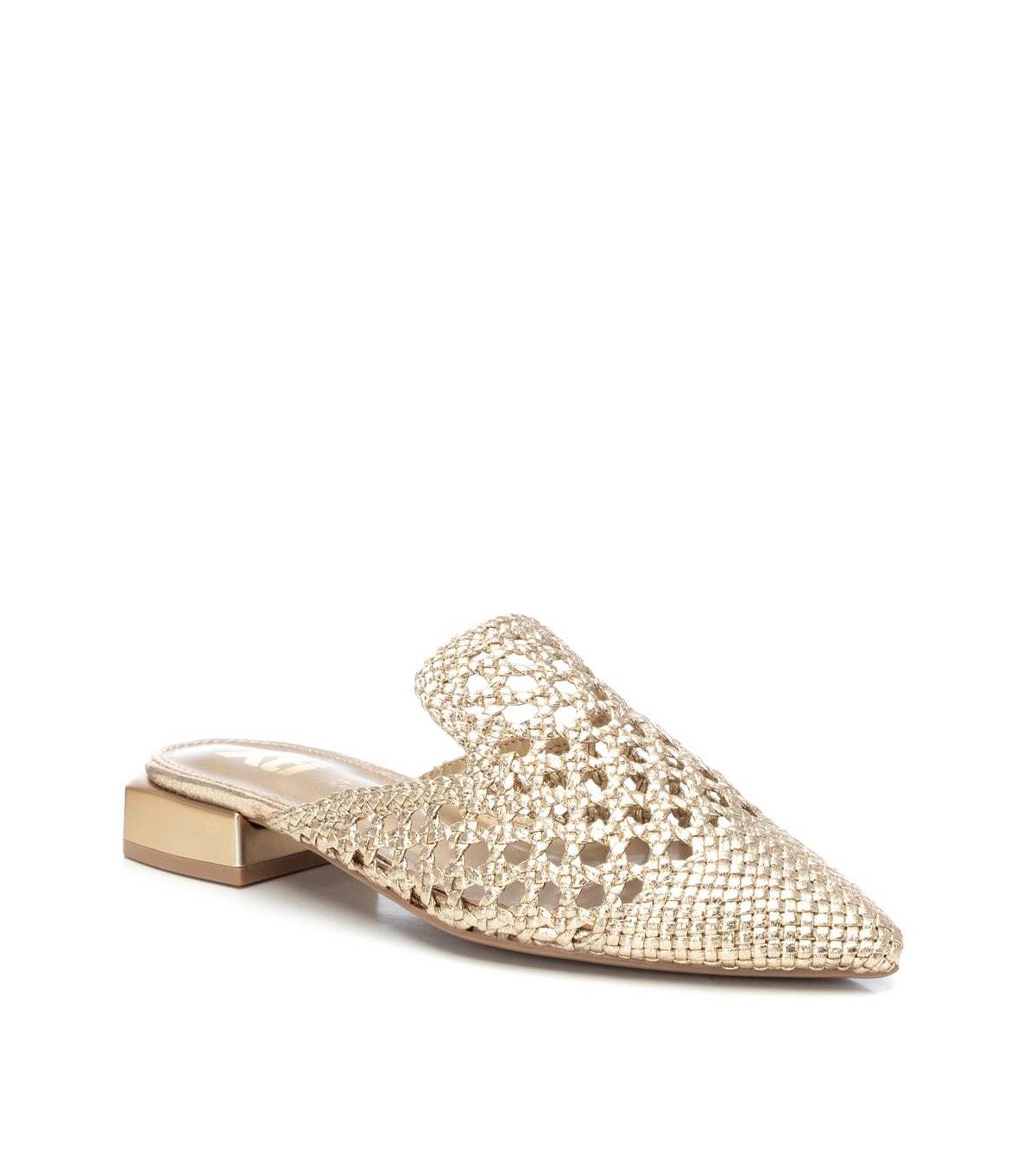 Click here for Xti Womens Braided Mules - Gold prices
