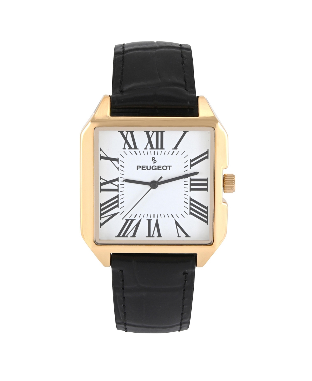 Click here for Peugeot Mens 14K Gold-Plated Square Vintage Dress... prices