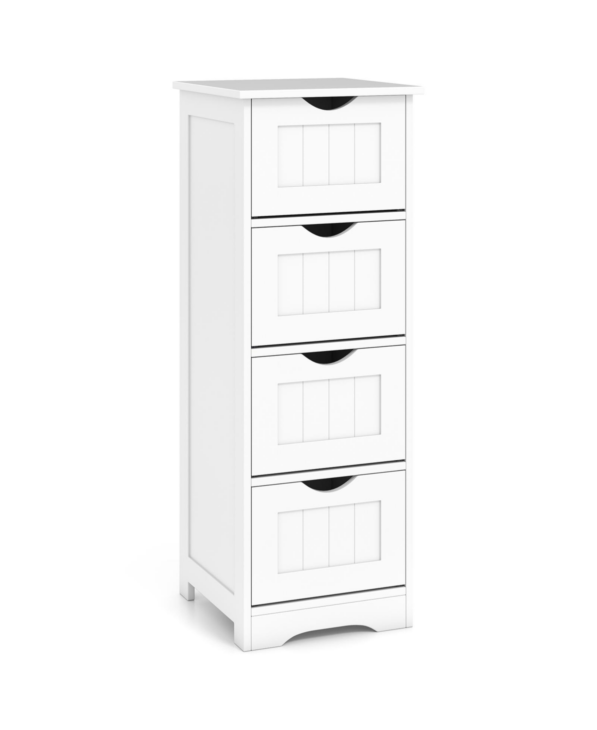 Click here for Gymax Bathroom Floor Cabinet Freestanding Narrow S... prices