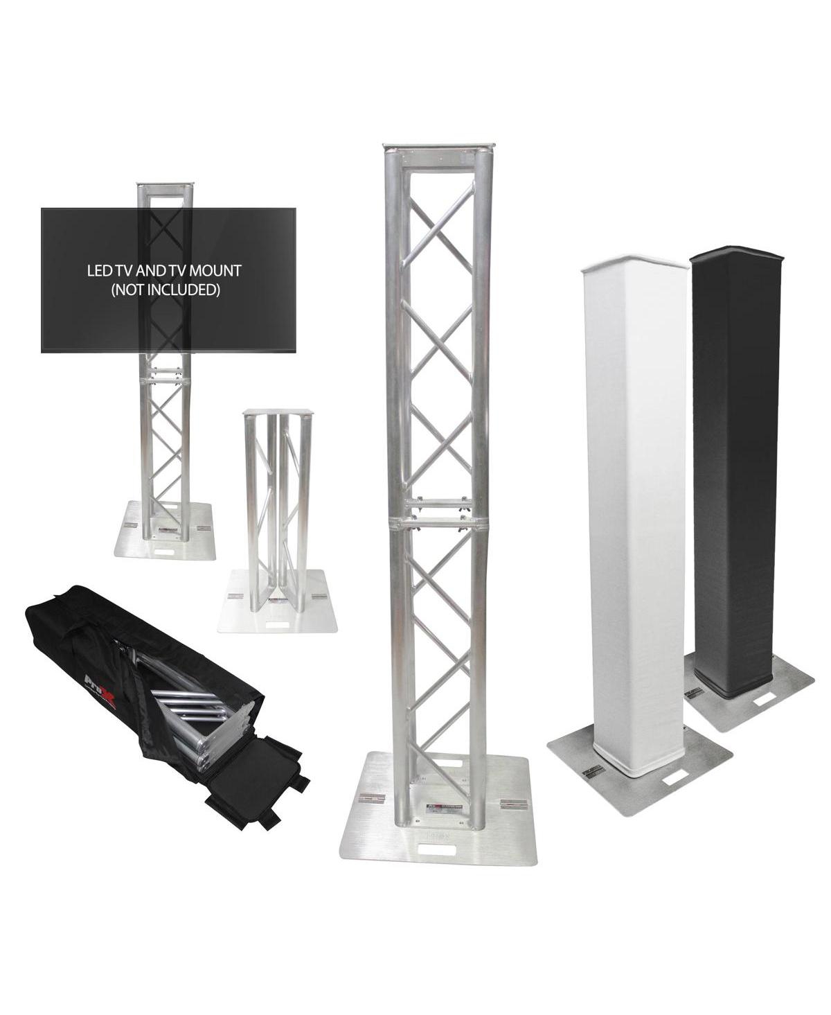 Click here for ProX Xt-FTP328-656 Flex Tower Totem Package with S... prices