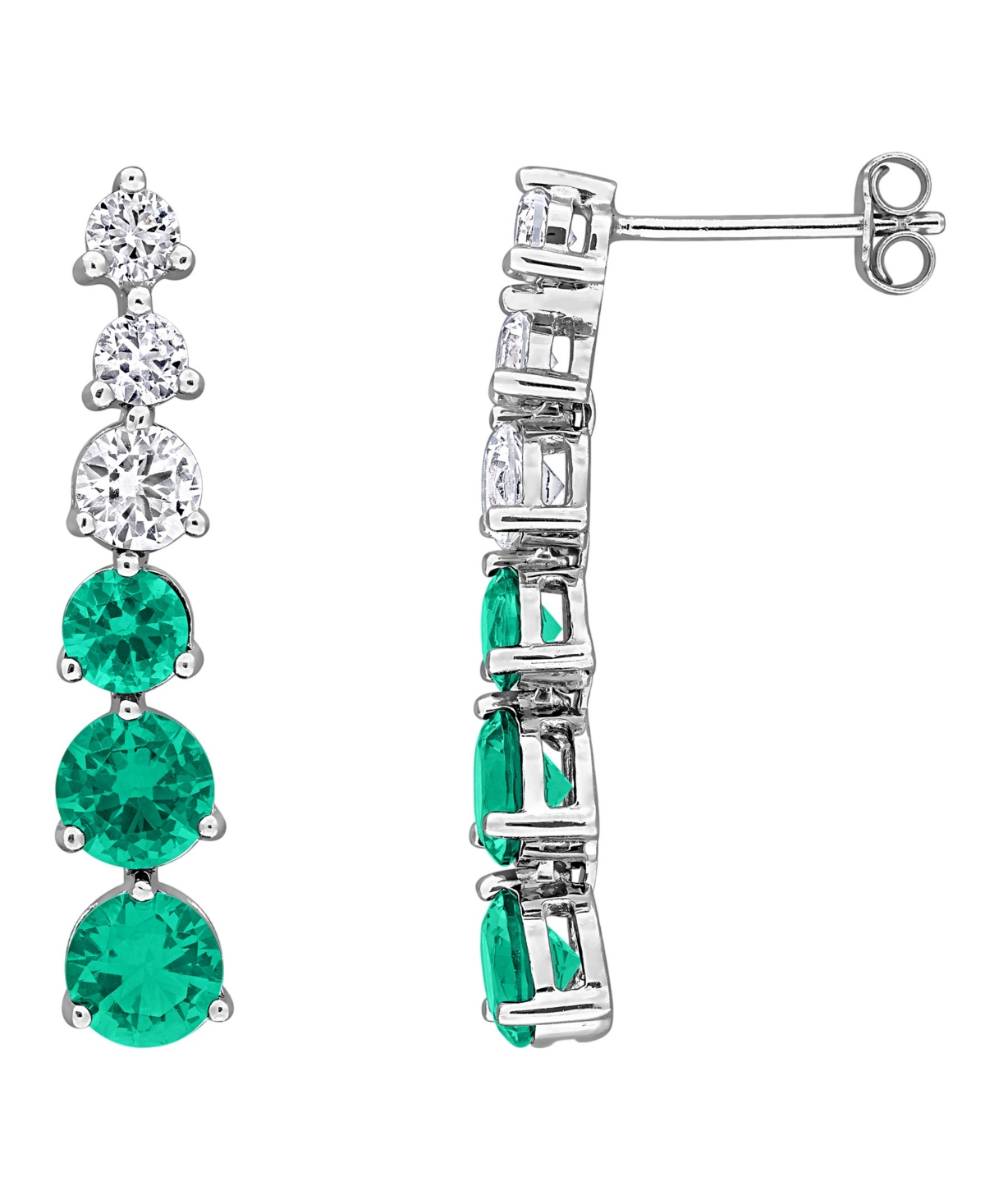 Click here for Macys Lab Grown Emerald (2-1/2 ct. t.w.) and Lab G... prices