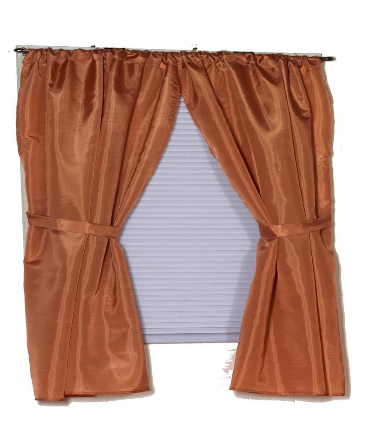 Click here for Carnation Home Fashions Polyester Fabric Window Cu... prices