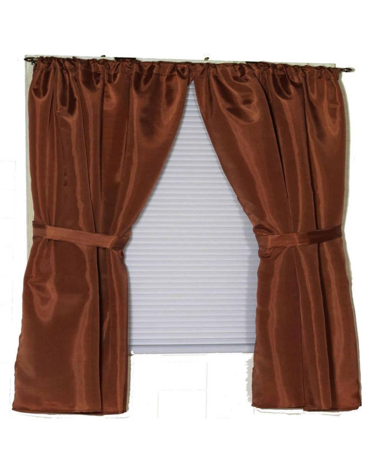 Click here for Carnation Home Fashions Polyester Fabric Window Cu... prices