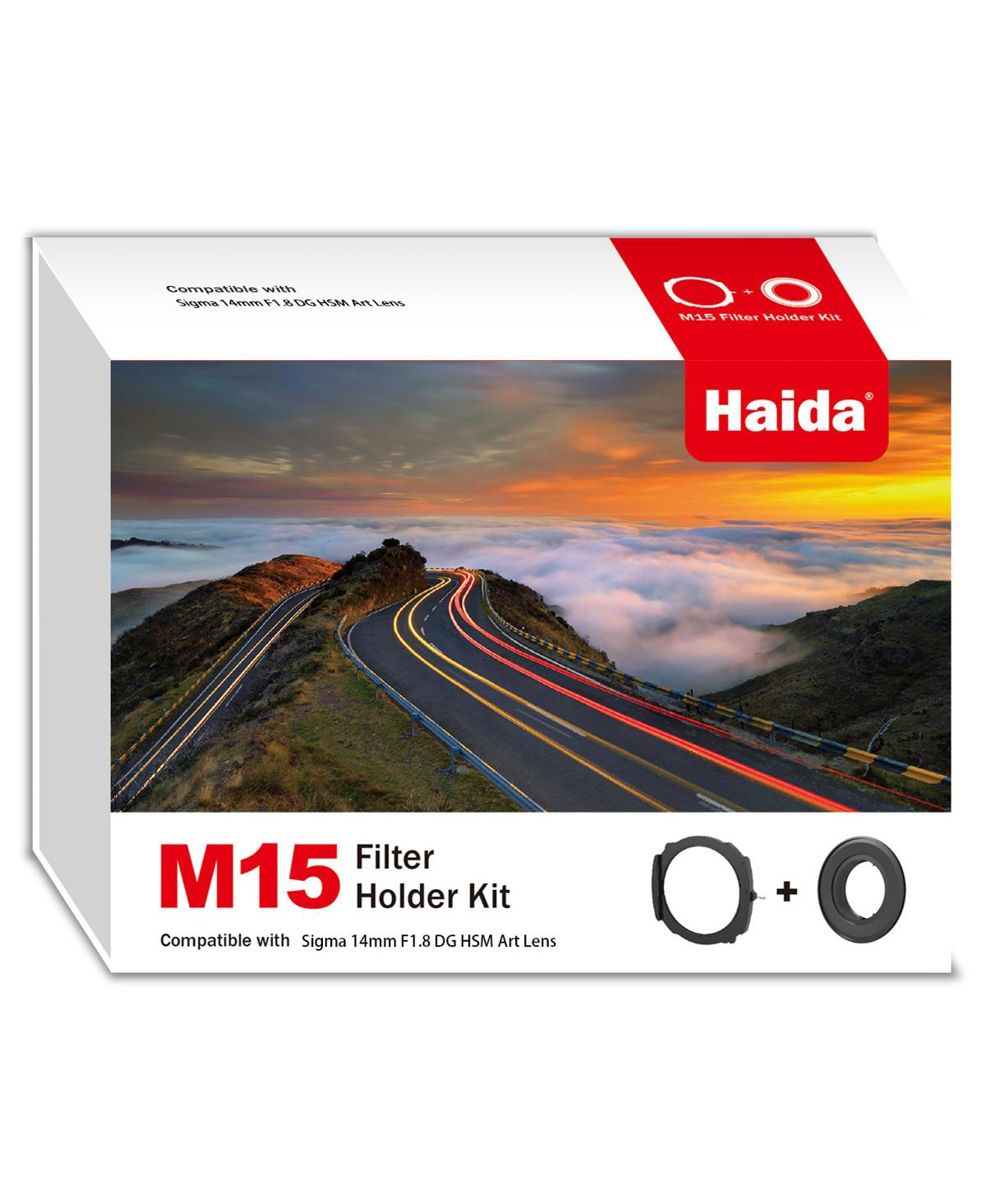 Click here for Haida M15 Filter Holder Kit for Sigma 14mm f/1.8 D... prices
