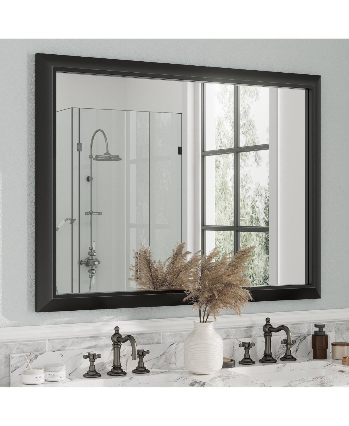 Click here for Apmir Metal Framed Wall Mirrors for Bedroom  Recta... prices