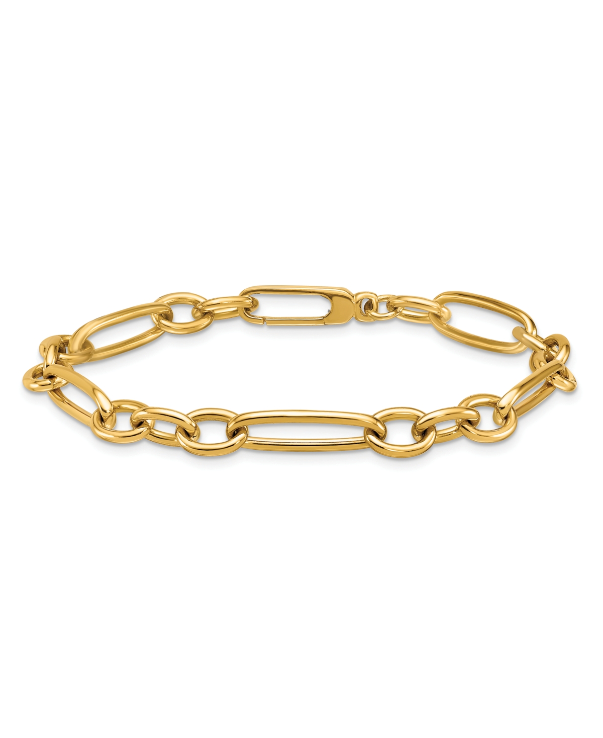 Click here for Macys Fancy Link Bracelet in 18k Yellow Gold - Yel... prices