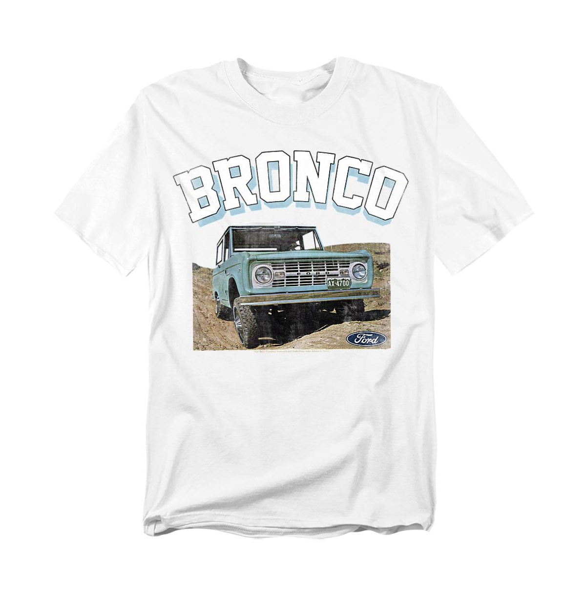 Click here for Mustang Mens Ford Bronco T-Shirt - White prices