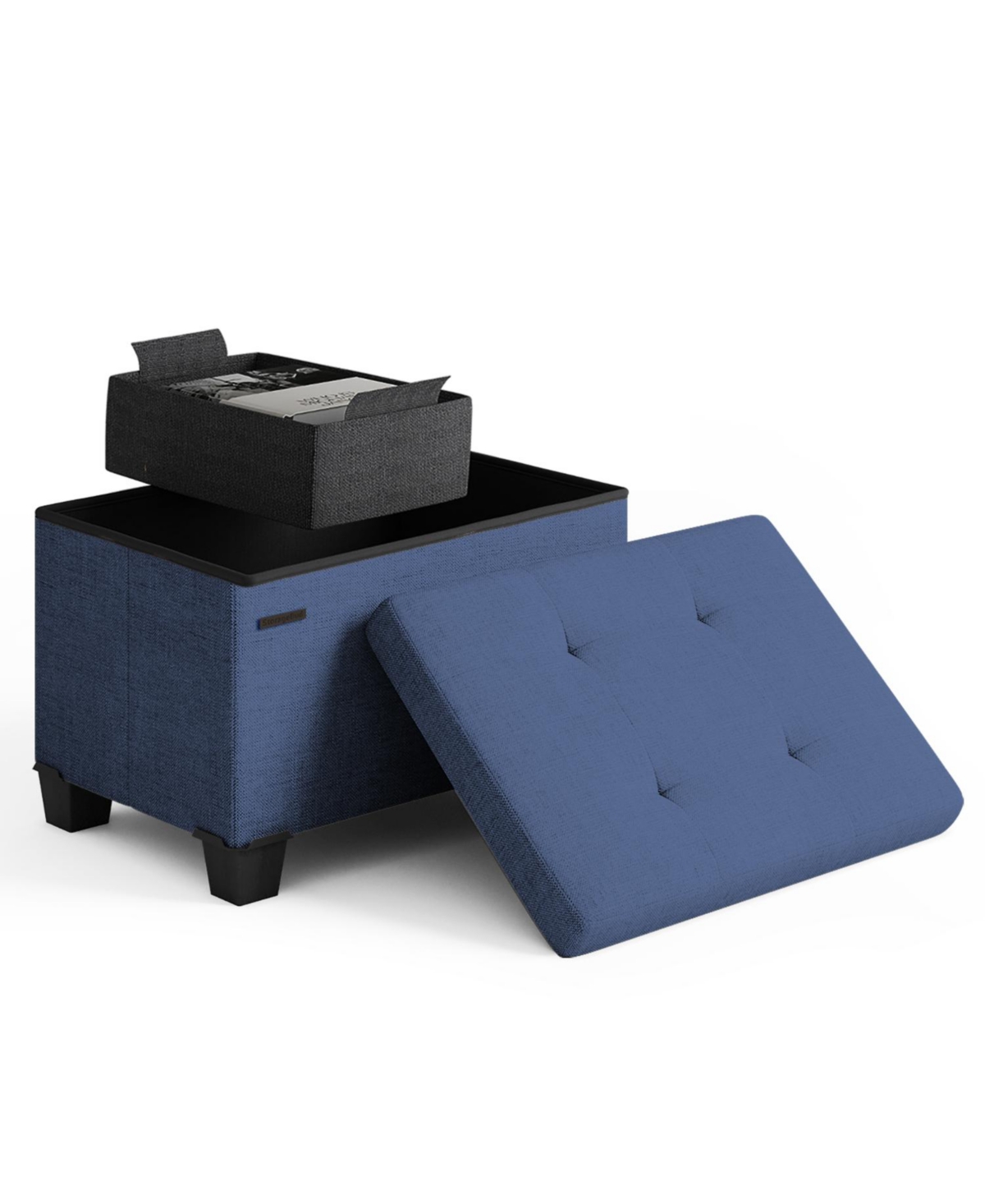 Click here for Nestl 16 Inch Ottoman Storage Bench with Storage B... prices