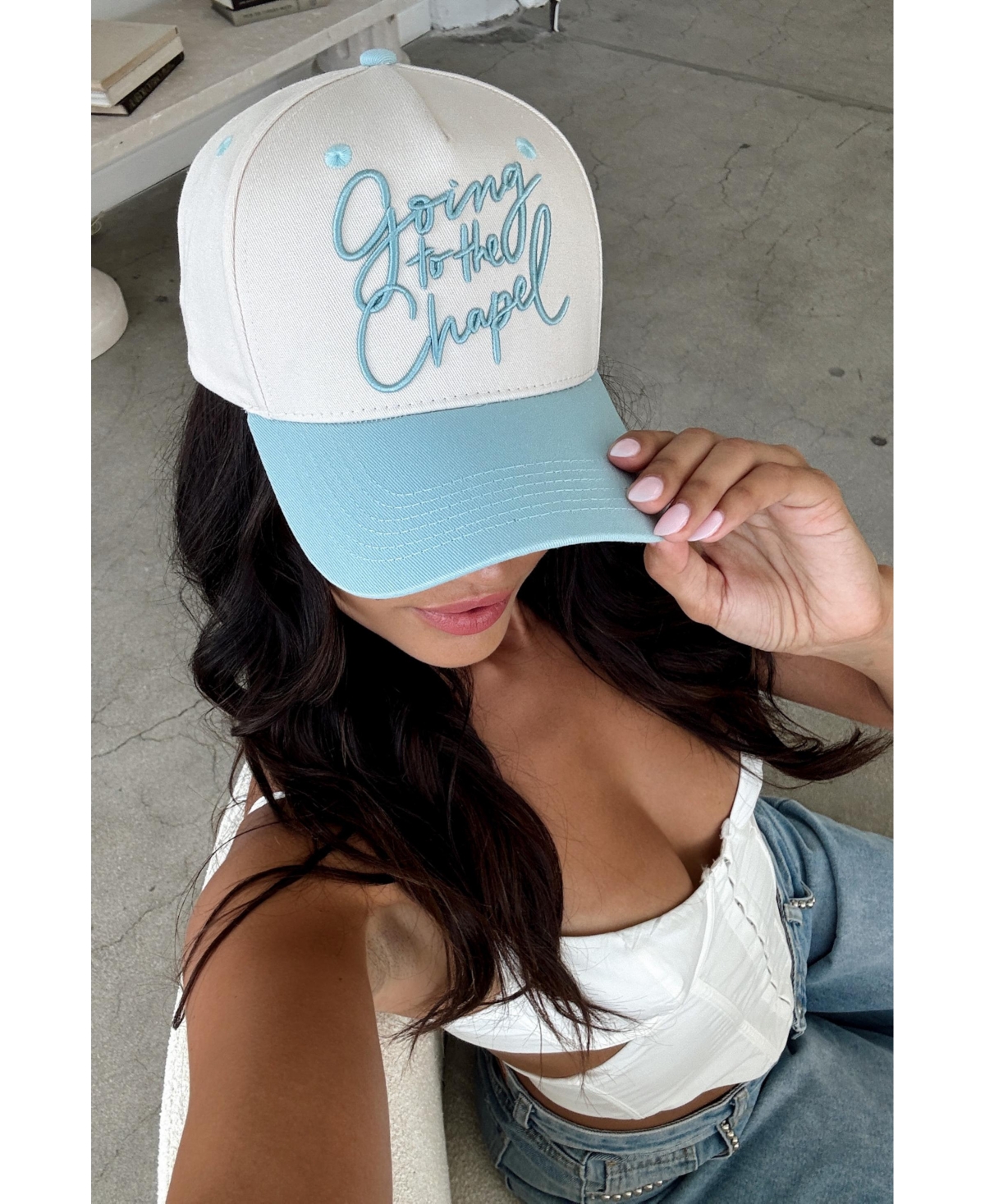 Click here for Untamed Petals Going To The Chapel Baseball Hat -... prices