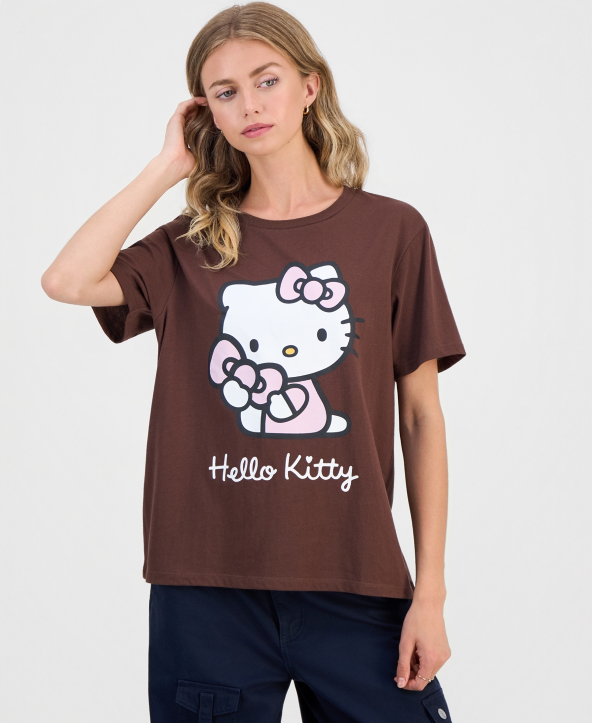 Click here for Sanrio Juniors Hello Kitty Graphic T-Shirt - Shave... prices