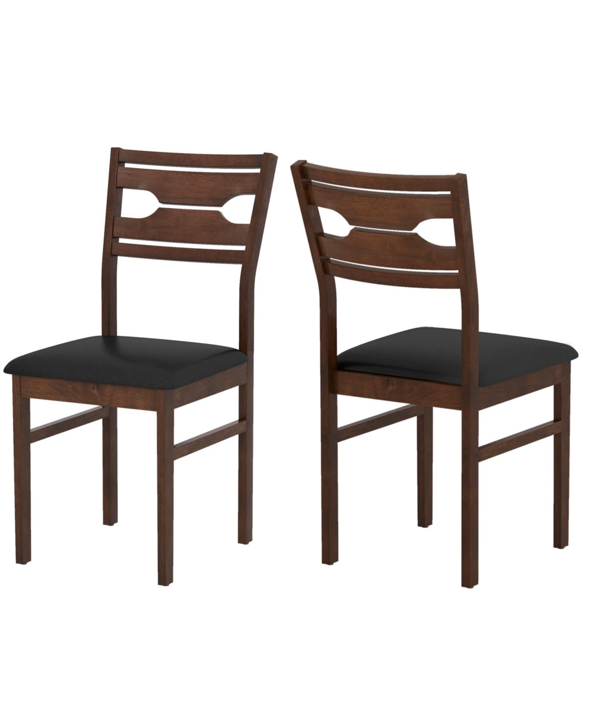 Click here for Slickblue Set of 2 Dining Chairs with Pu Leather C... prices