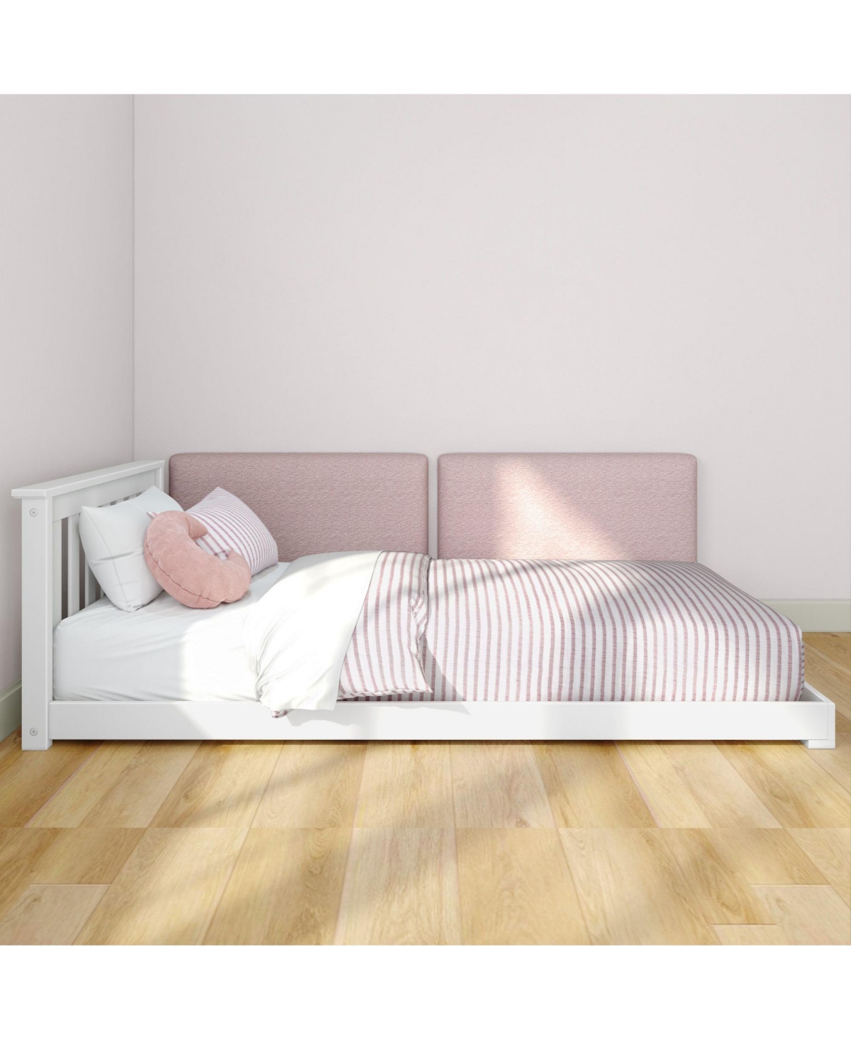 Click here for Max & Lily Classic Bed  Floating Headboard for Bun... prices