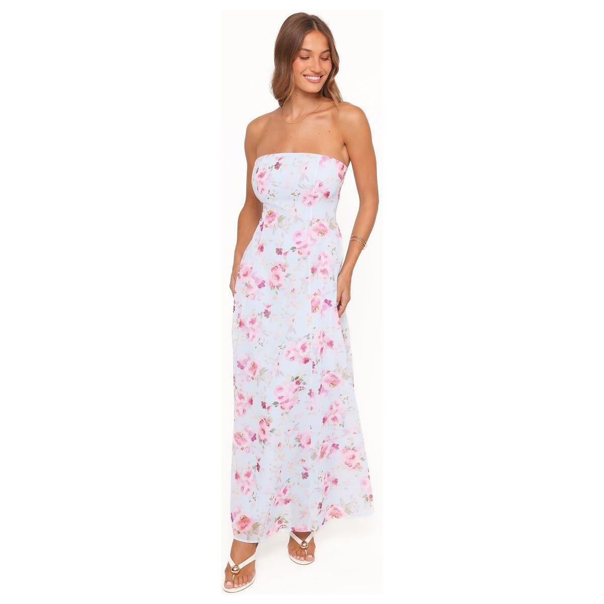 Click here for Petal and Pup Womens Vegas Strapless Maxi Dress -... prices