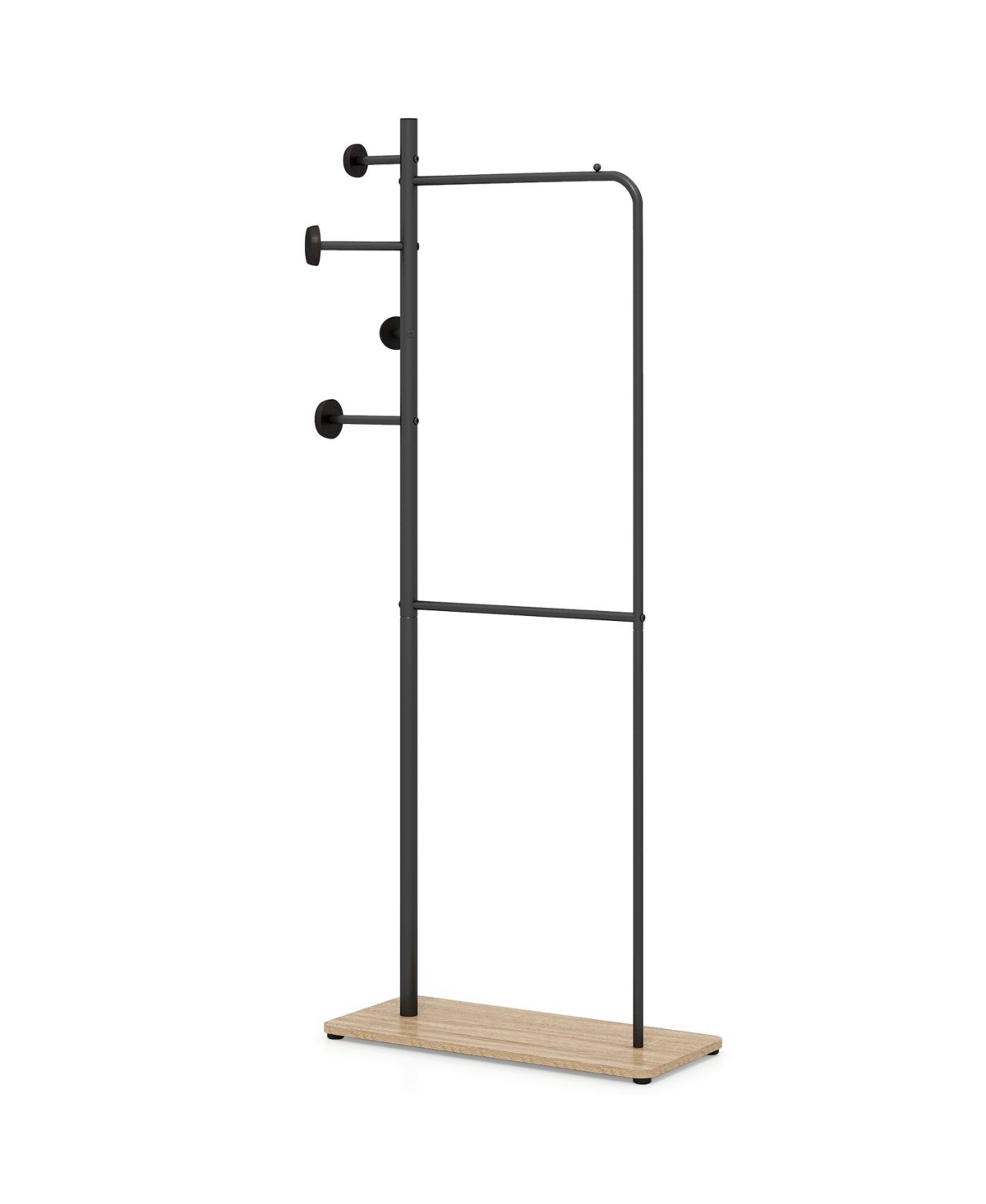 Click here for Slickblue Freestanding Double Rod Clothing Rack wi... prices