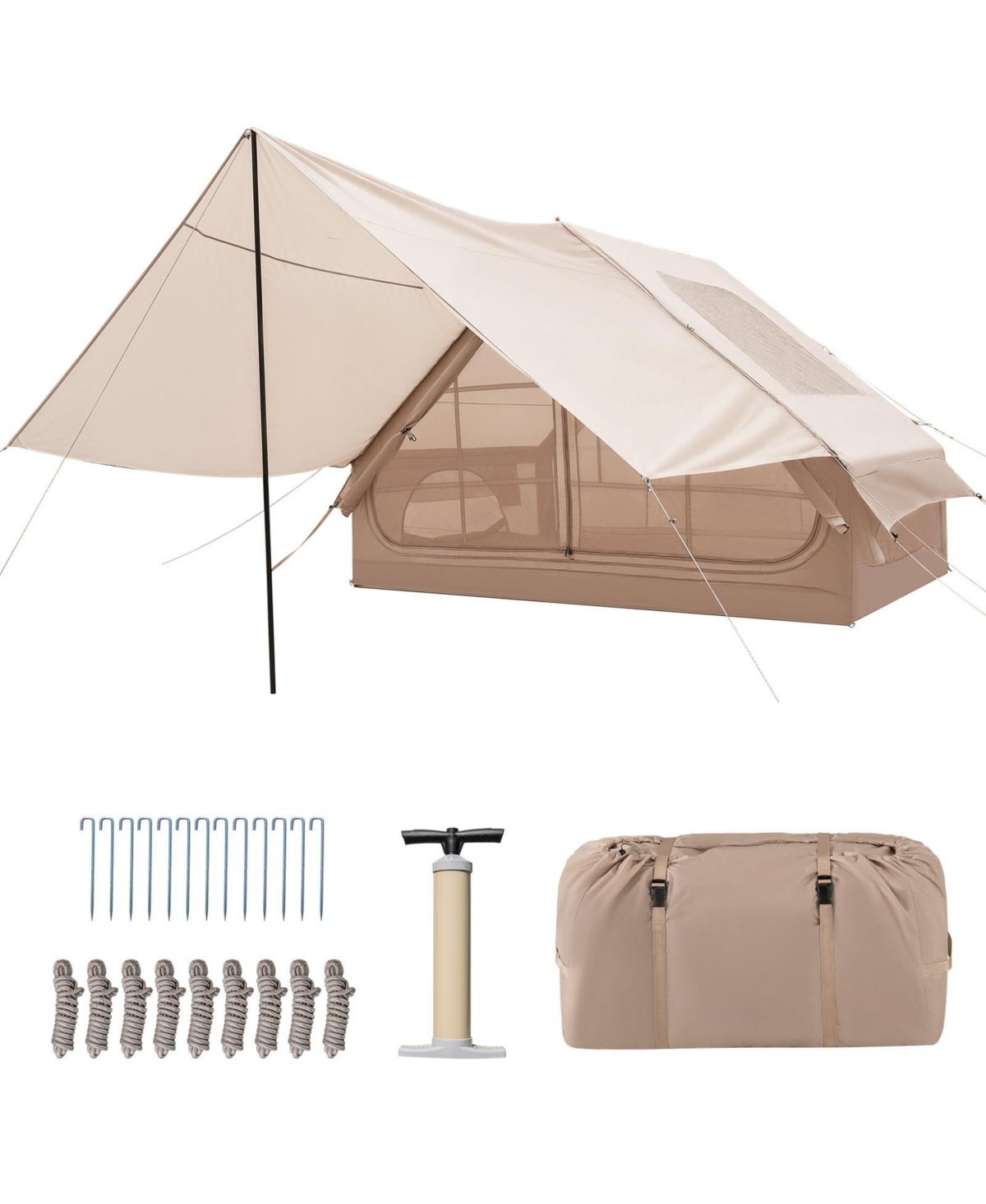 Click here for Gouun 4-6 Person Inflatable Camping Tent with Cove... prices