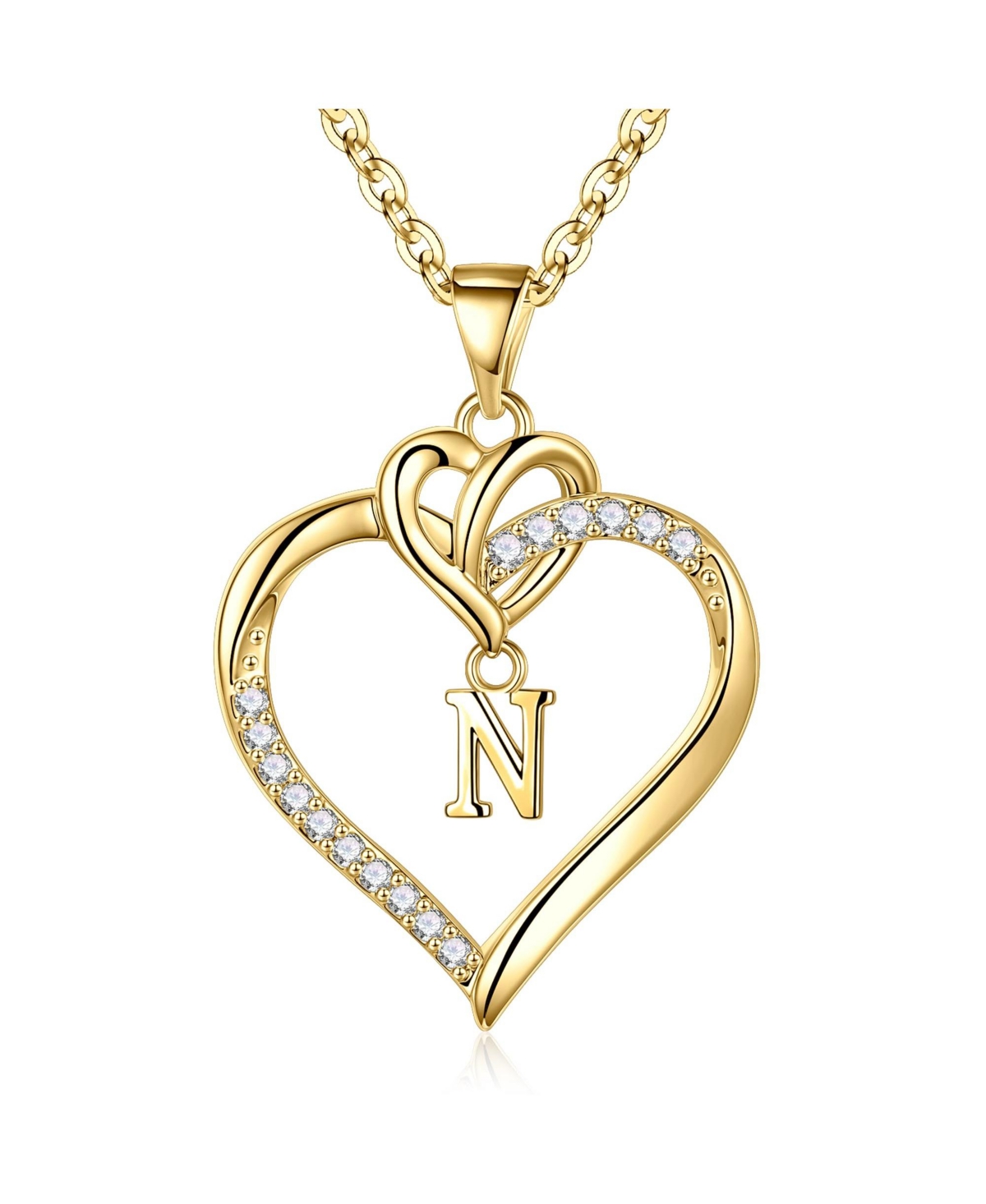 Click here for Gnuadz Heart Initial Necklace Women Gift Mothers D... prices