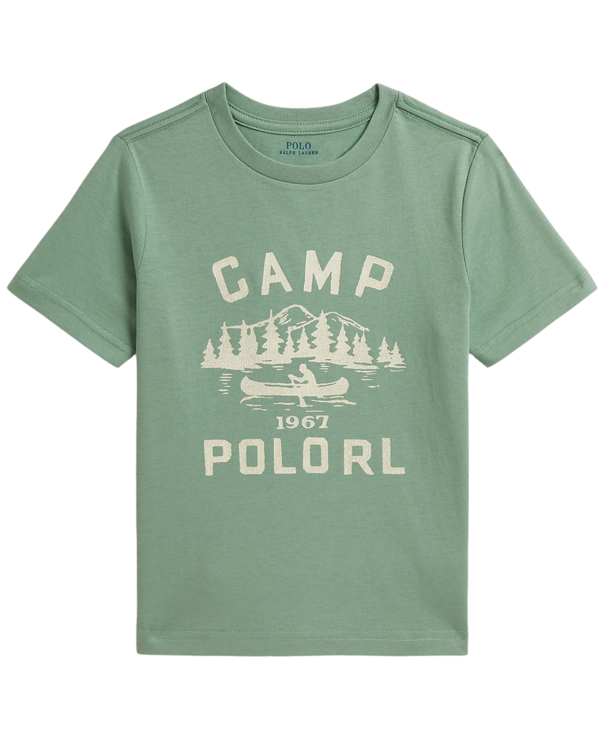 Click here for Polo Ralph Lauren Boys 2T-7 Crewneck T-Shirt - Fad... prices