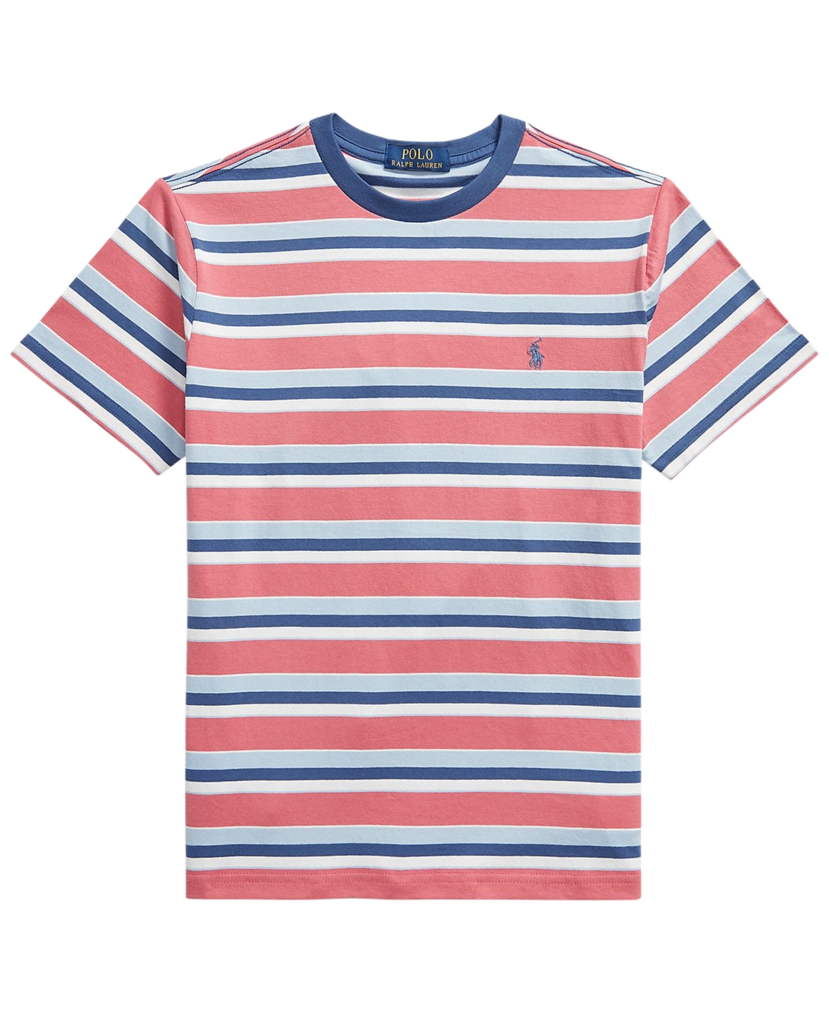 Click here for Polo Ralph Lauren Boys 8-20 Striped Crewneck T-Shi... prices