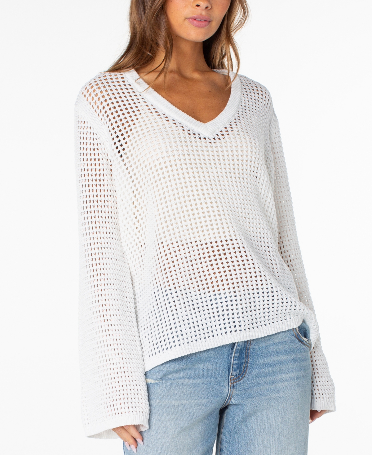 Click here for Roxy Womens Summer Nights V-Neck Tunic Top - Cloud... prices