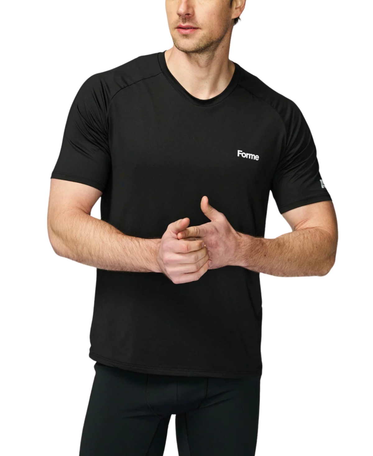 Click here for Forme Mens Recovery Tee for Posture and Back Suppo... prices