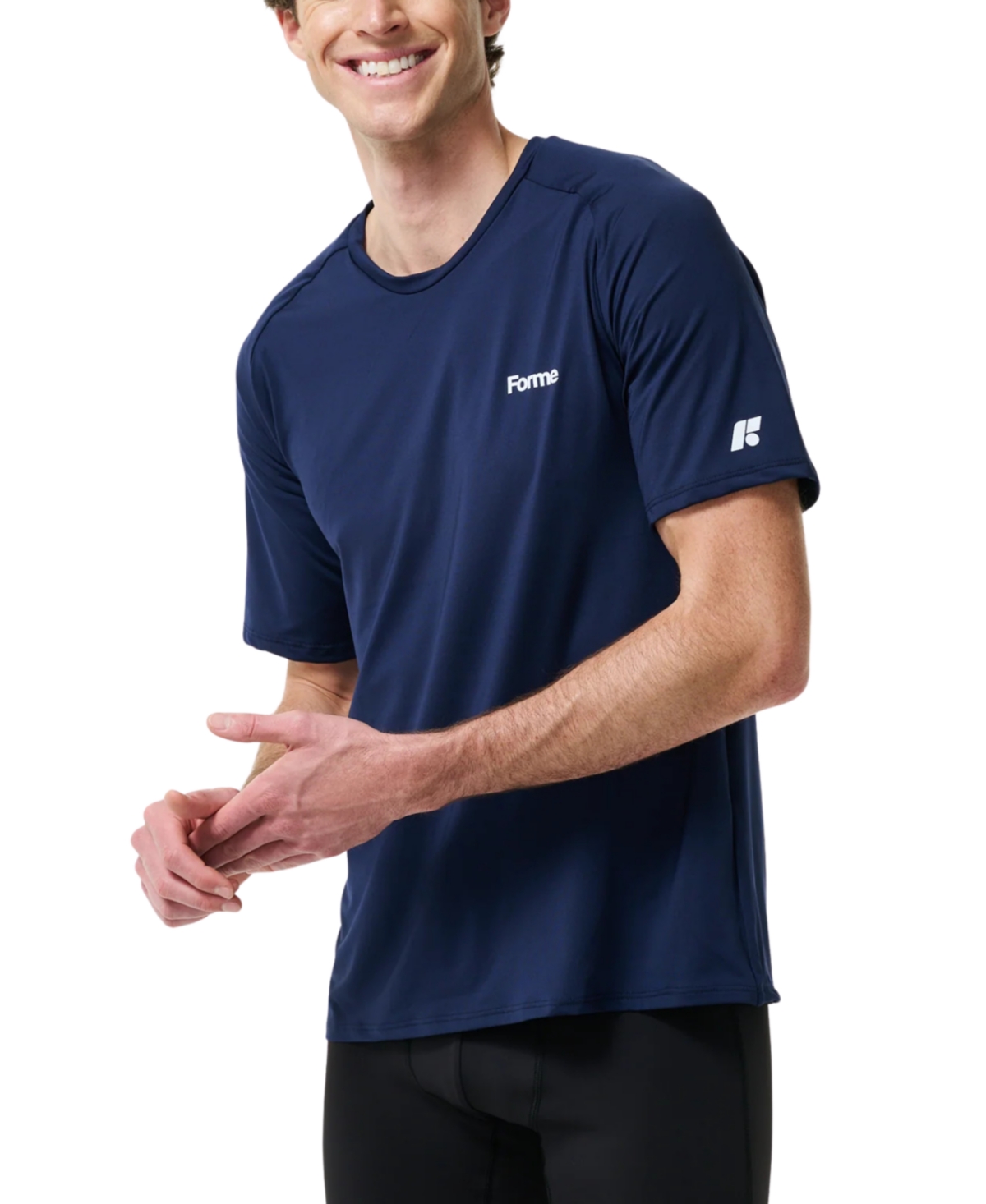 Click here for Forme Mens Recovery Tee for Posture and Back Suppo... prices