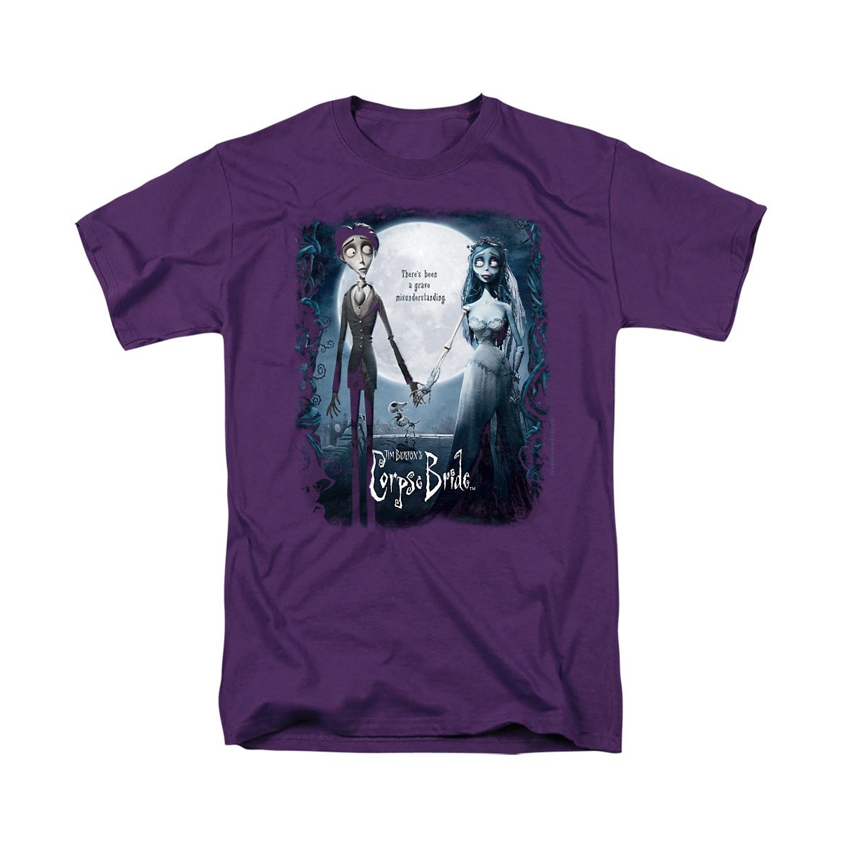 Click here for Corpse Bride Mens Poster T Shirt - Purple prices