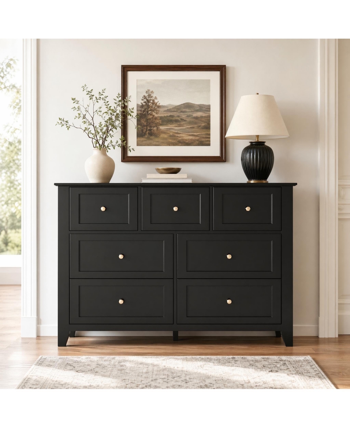 Click here for homfan Dresser with 7 Deep Drawers for Bedroom  Mo... prices