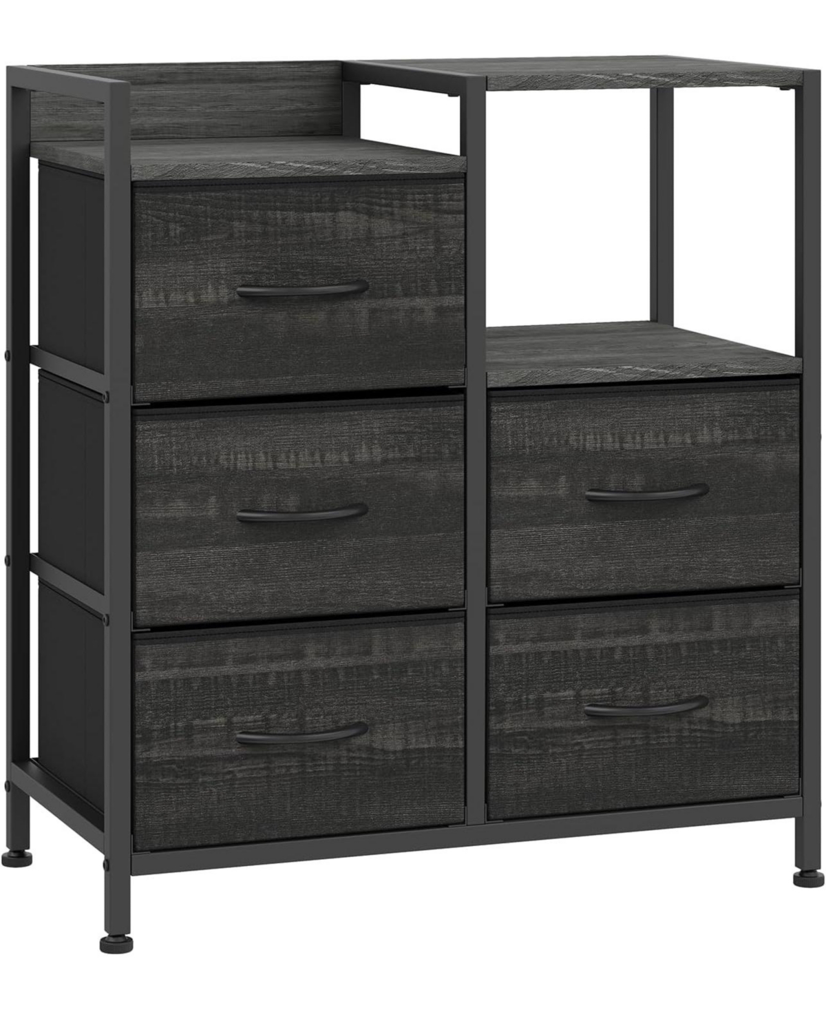 Click here for gaomon 5-Drawer Filing Cabinet with Open Storage S... prices