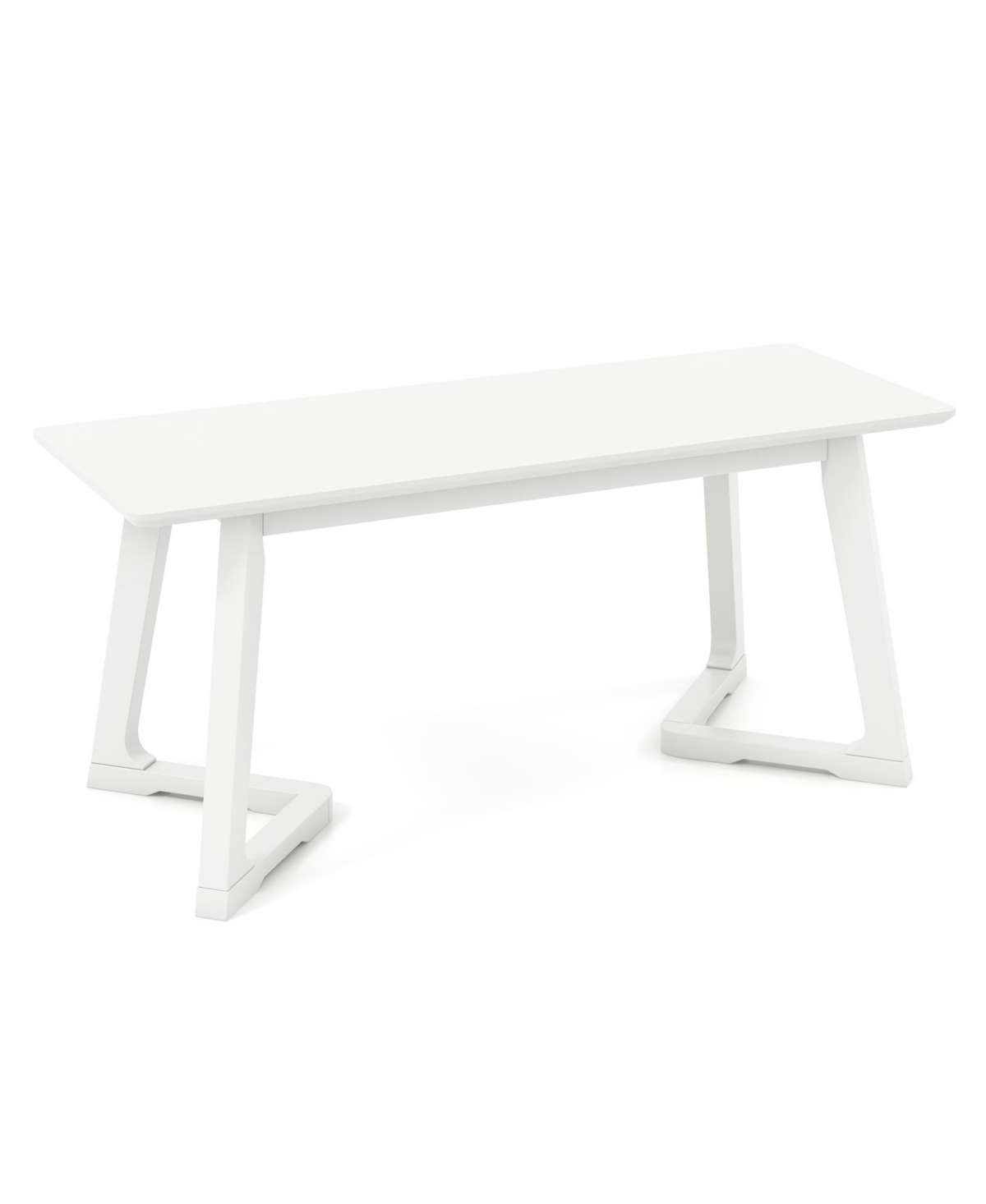 Click here for Gouun 42-Inch Rubberwood Entryway Dining Bench - W... prices