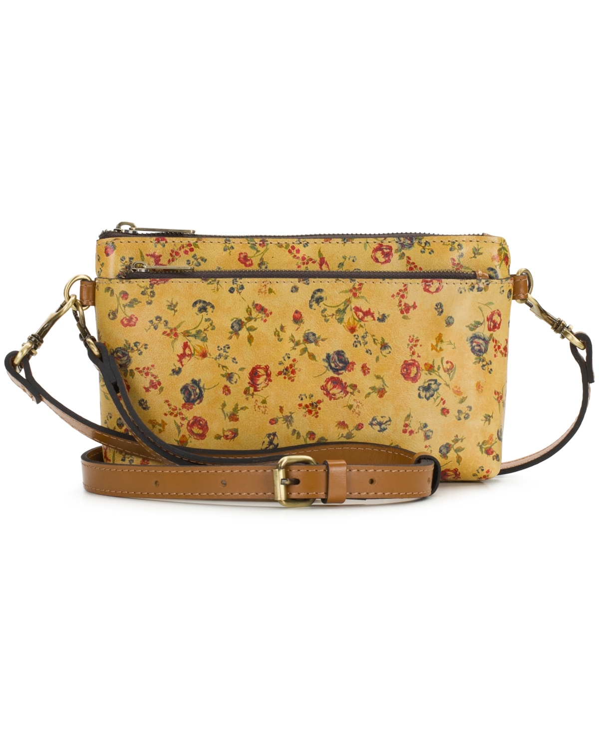 Click here for Patricia Nash Mignon Small Leather Wristlet Crossb... prices