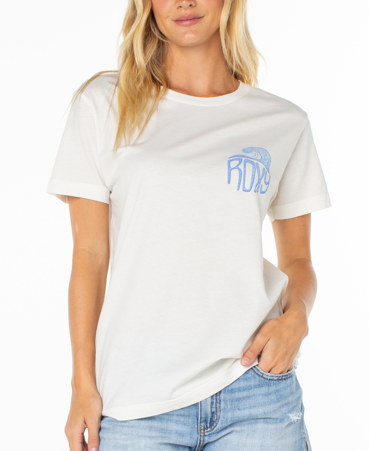 Click here for Roxy Womens High Tides Crewneck T-Shirt - Dew/High... prices