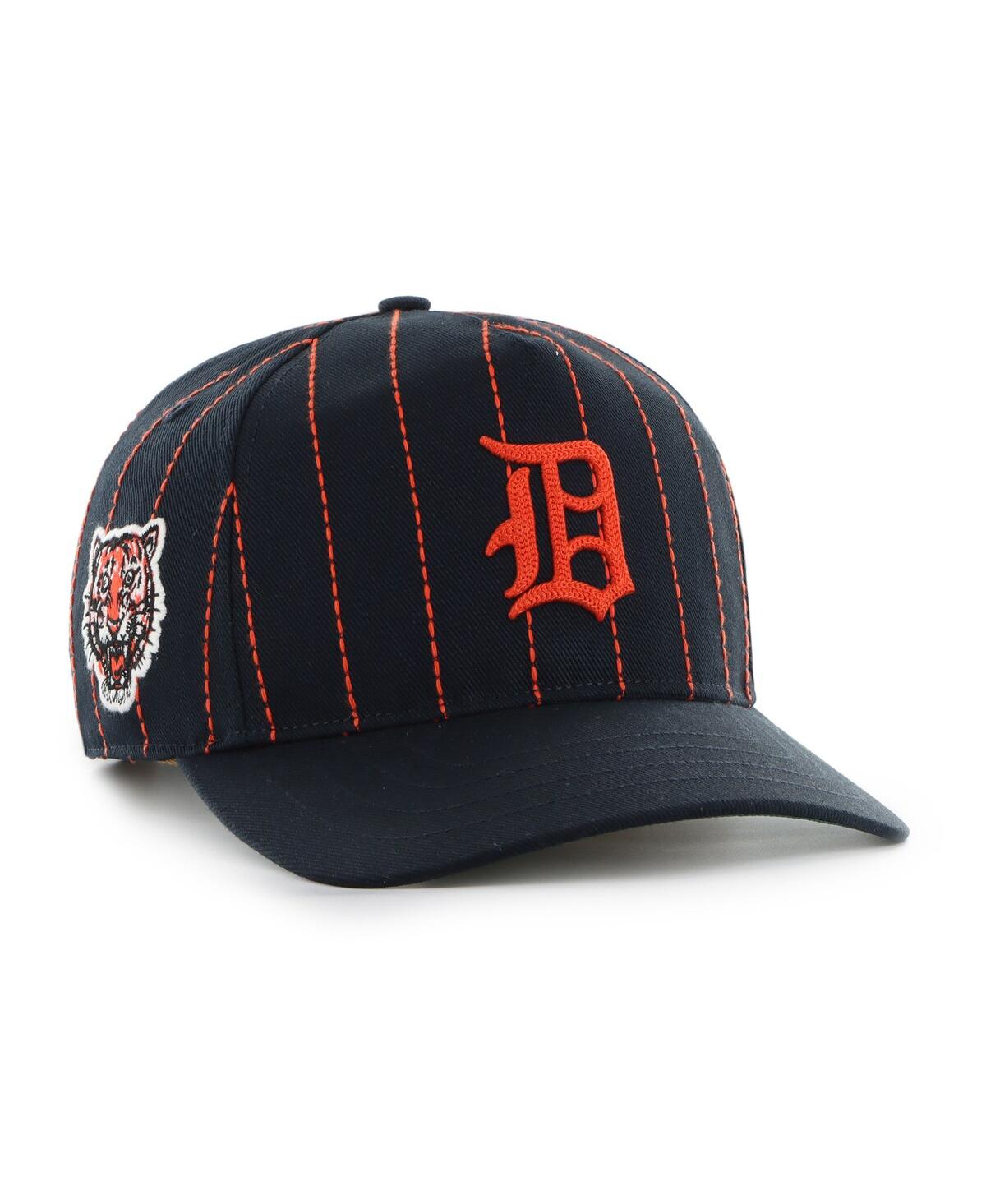 Click here for 47 Brand Mens x Rawlings Navy Detroit Tigers Pinst... prices