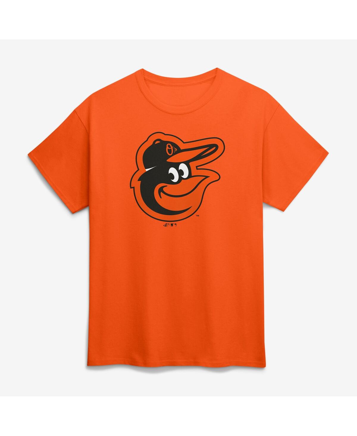 Click here for Logo Athletic Mens Orange Baltimore Orioles Logo T... prices