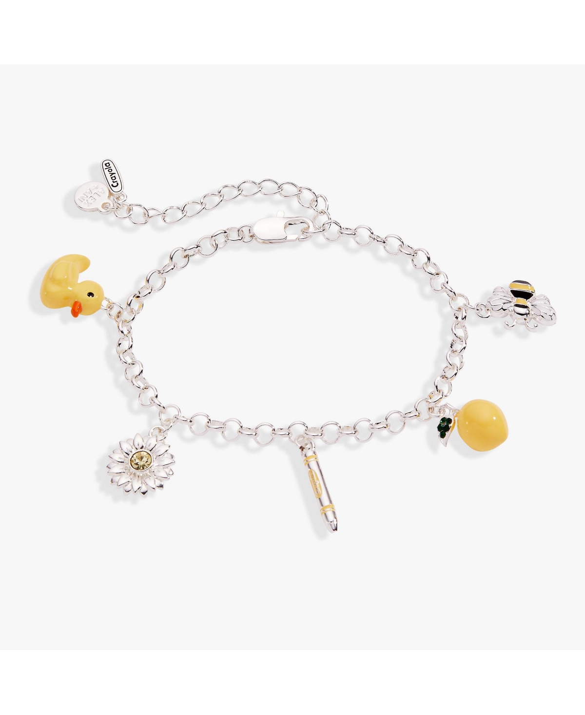 Click here for Alex and Ani Crayola Sunglow Charm Bracelet - Silv... prices