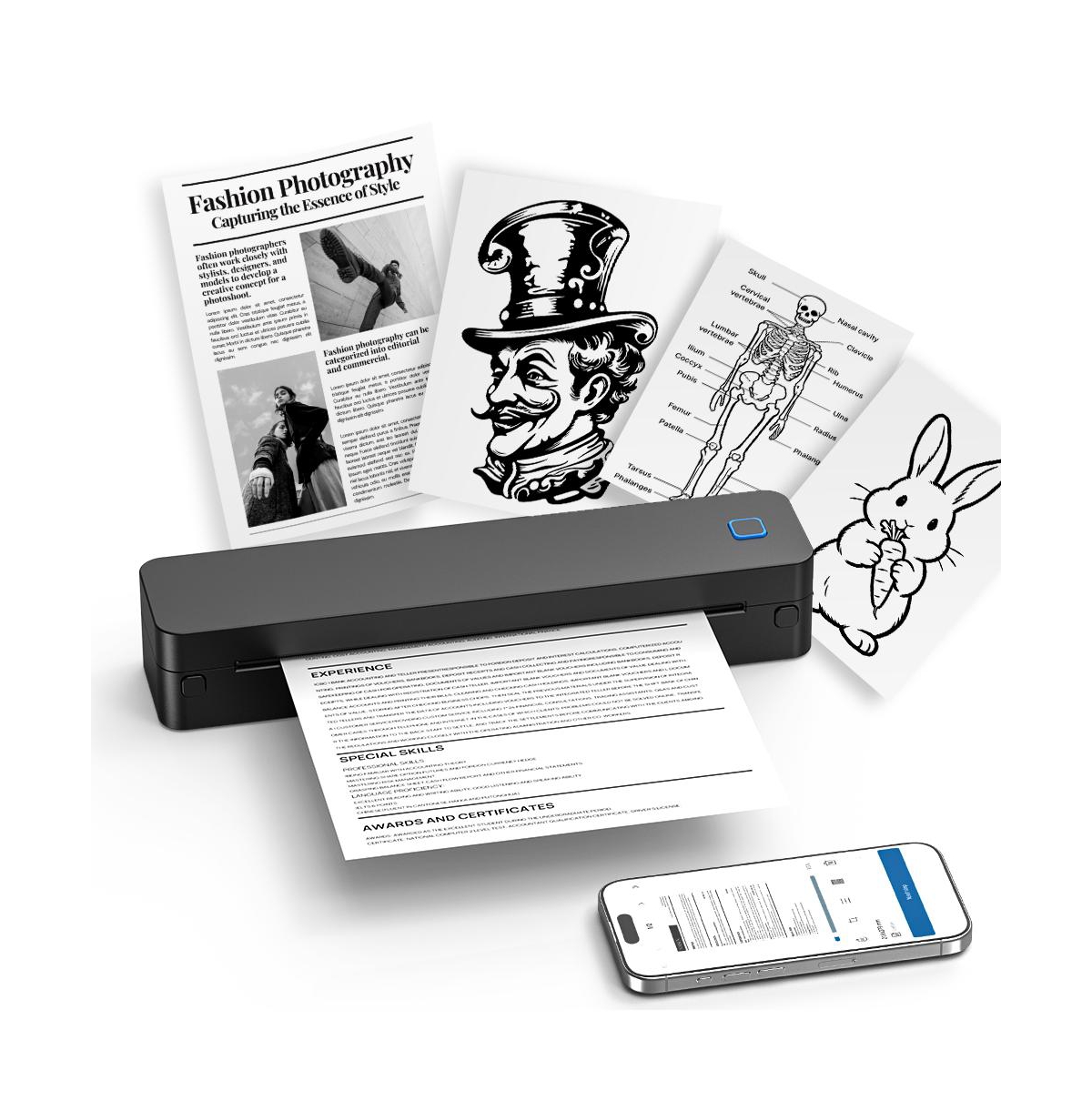 Click here for Swifint D830 Portable A4 Inkless Wireless Bluetoot... prices