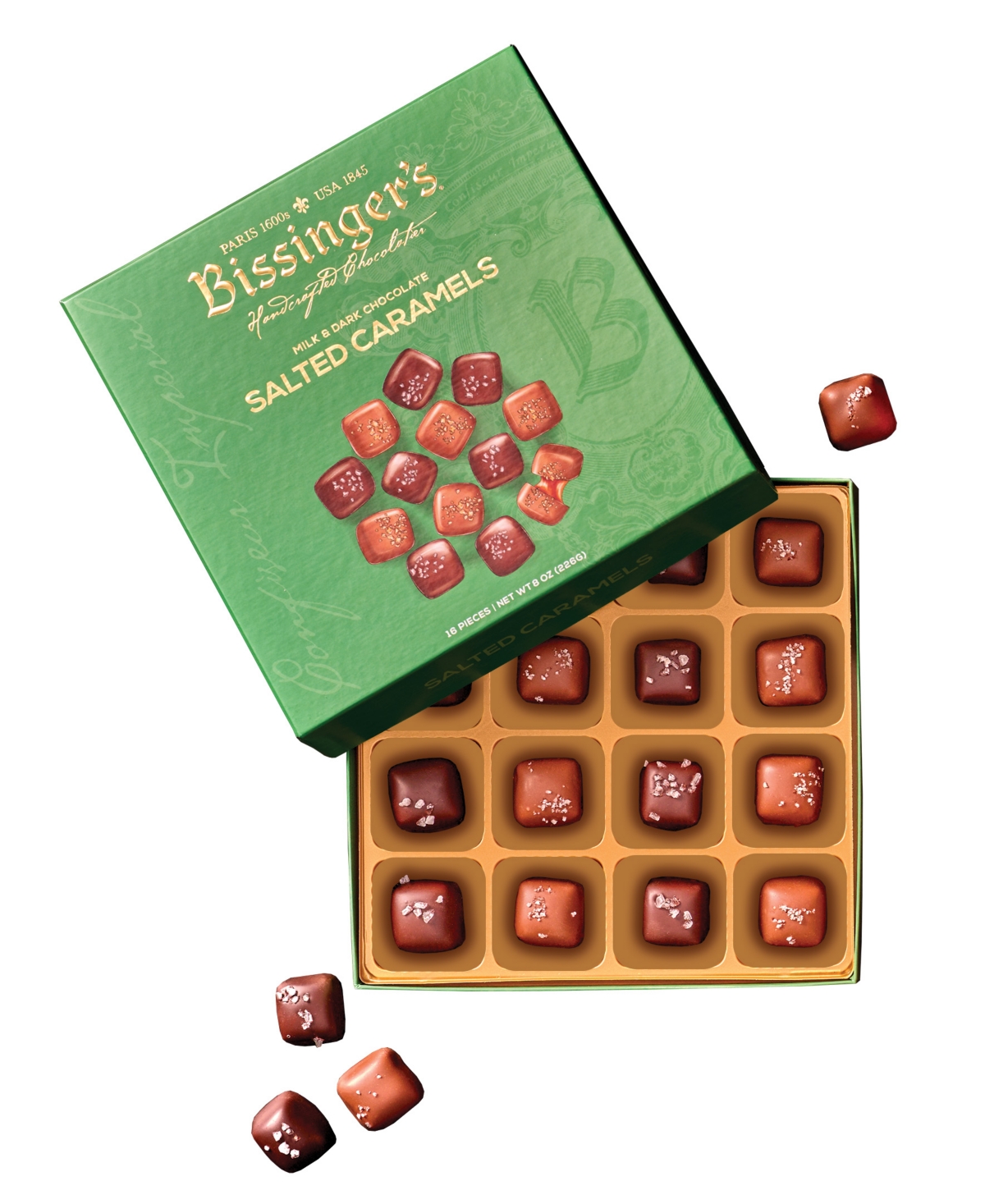Click here for Milk and Dark Chocolate Salted Caramels  16 Pieces prices