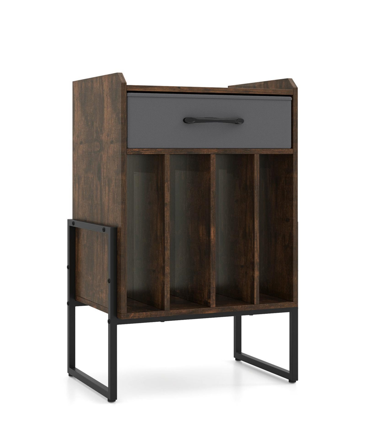 Click here for Slickblue Record Player Table with Drawer and Viny... prices