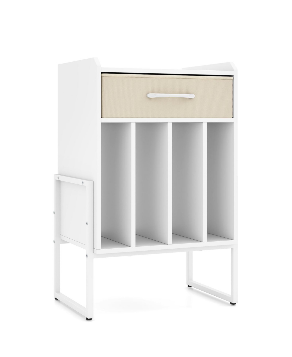 Click here for Slickblue Record Player Table with Drawer and Viny... prices