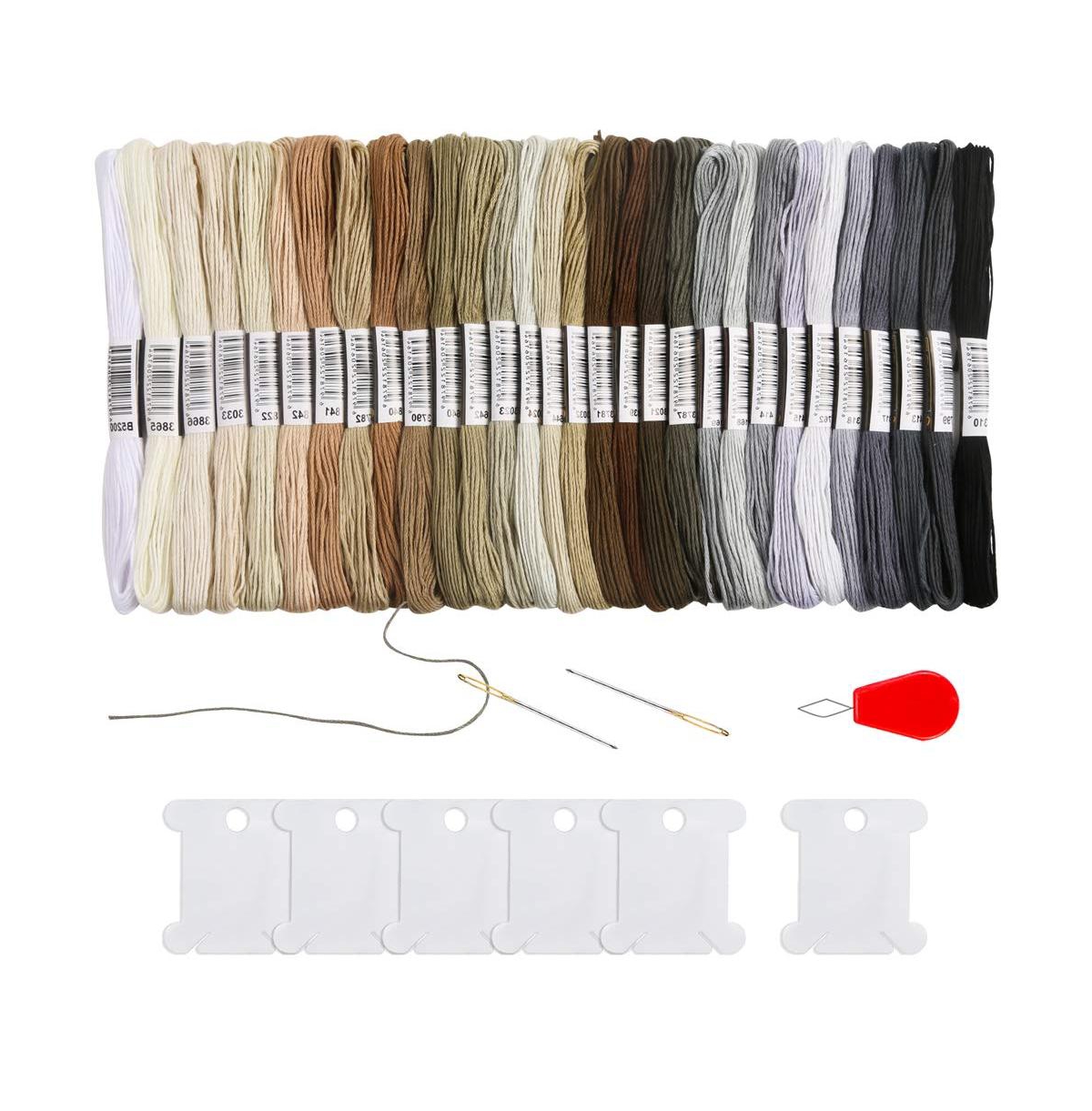 Click here for Gnuadz Embroidery Floss Gradient Thread Bobbins -... prices