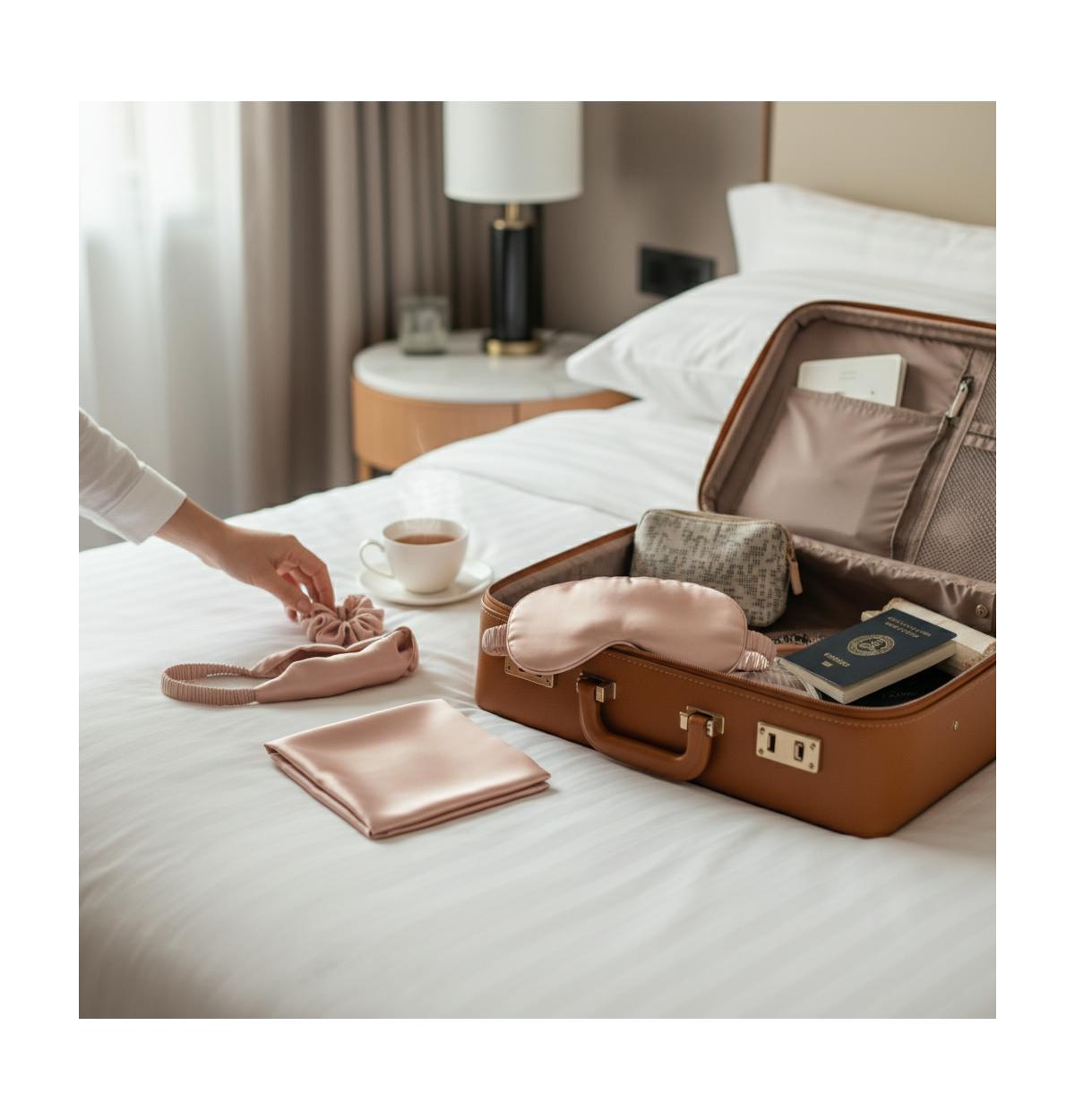 Click here for 3p Experts Travel Sleep Mask Set - Pink prices