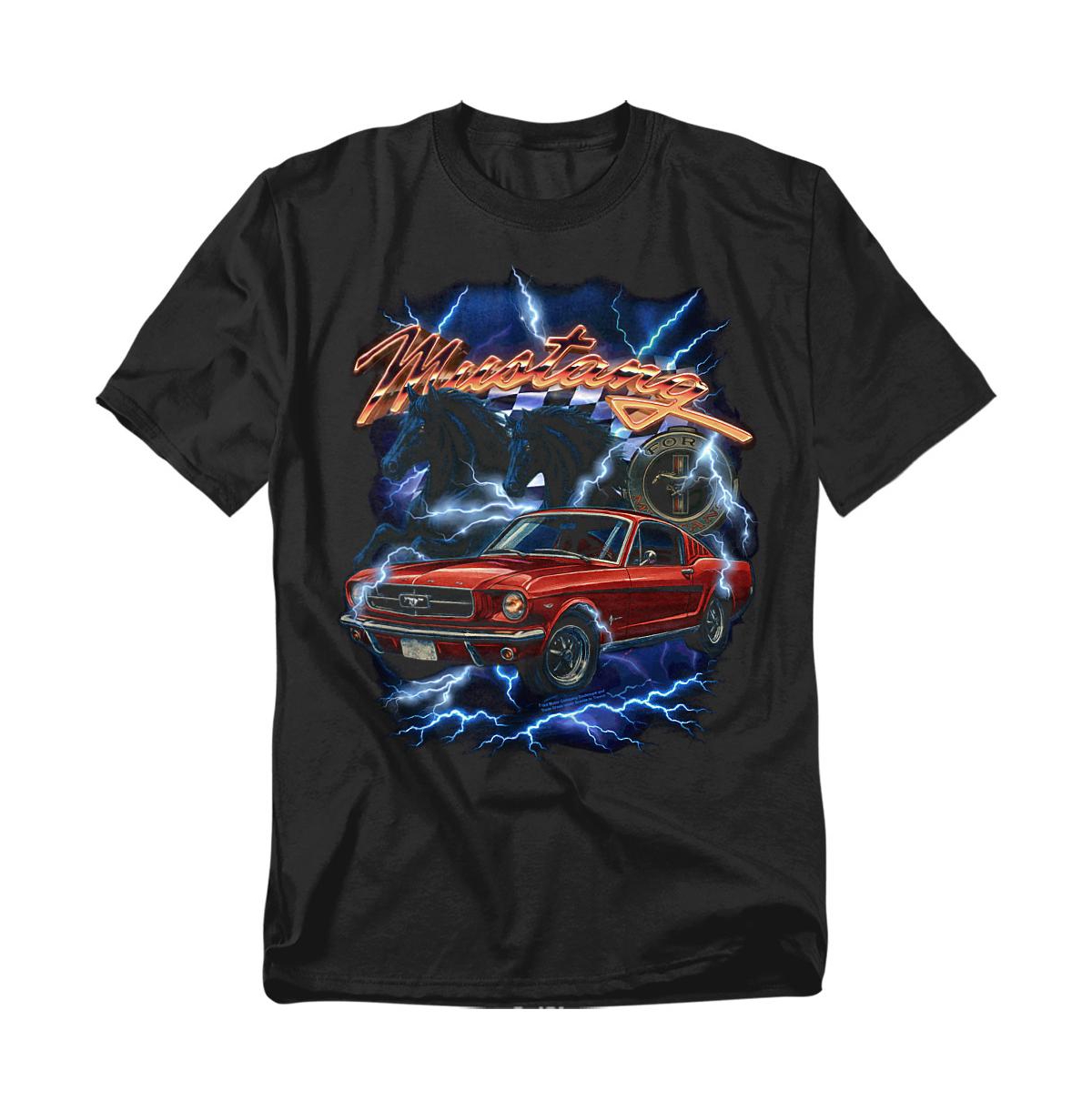 Click here for Mustang Mens Ford Thunder Band T-Shirt - Black prices
