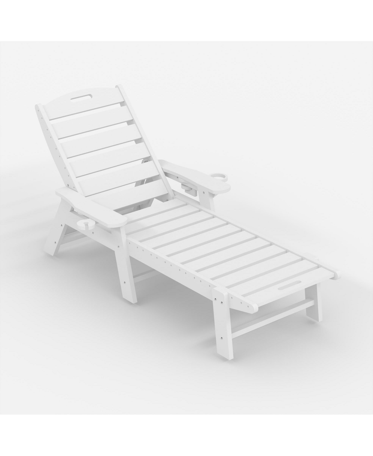 Click here for homfan Oversized Hdpe Folding Chaise Lounge  5-Pos... prices