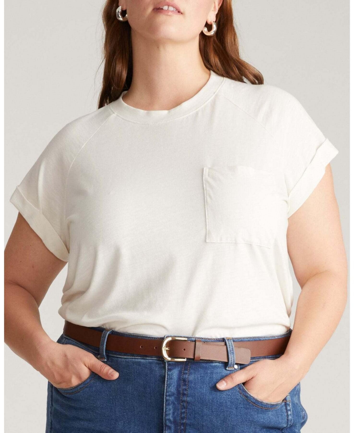 Click here for Universal Standard Plus Size Light-As-Air Boy Wome... prices